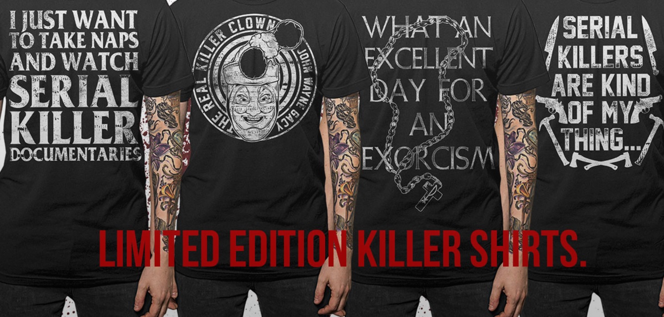 Serial Killer Shop is Having an Amazing Sale Today! – Addicted to ...